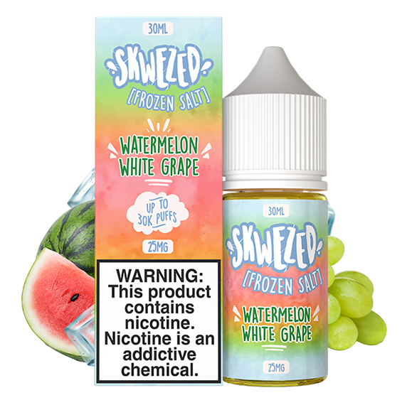 30ml - Skwezed Salt FROZEN - Watermelon White Grape (Sparkling Summer – VMARKETING
