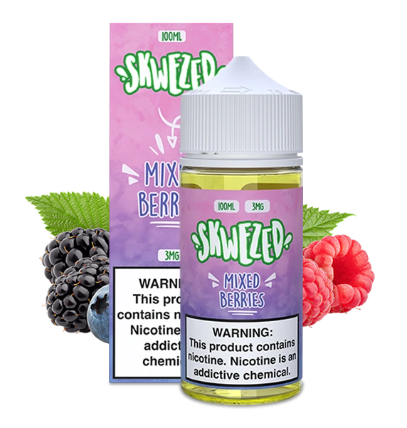 100ml - Skwezed - Mixed Berries (Blended Burst) – VPR Collection