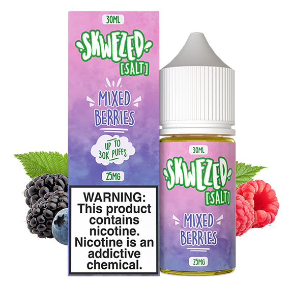 30ml - Skwezed Salt - Mixed Berries (Blended Burst) – SKWZD
